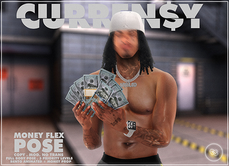 Second Life Marketplace - C$ // Money Flex Prop+Pose [wear]